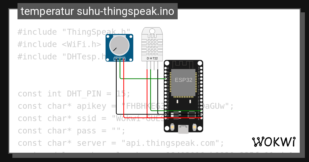25 Selie 12 Sija B Suhu With Potensiometer O Wokwi Esp32 Stm32 Arduino Simulator 