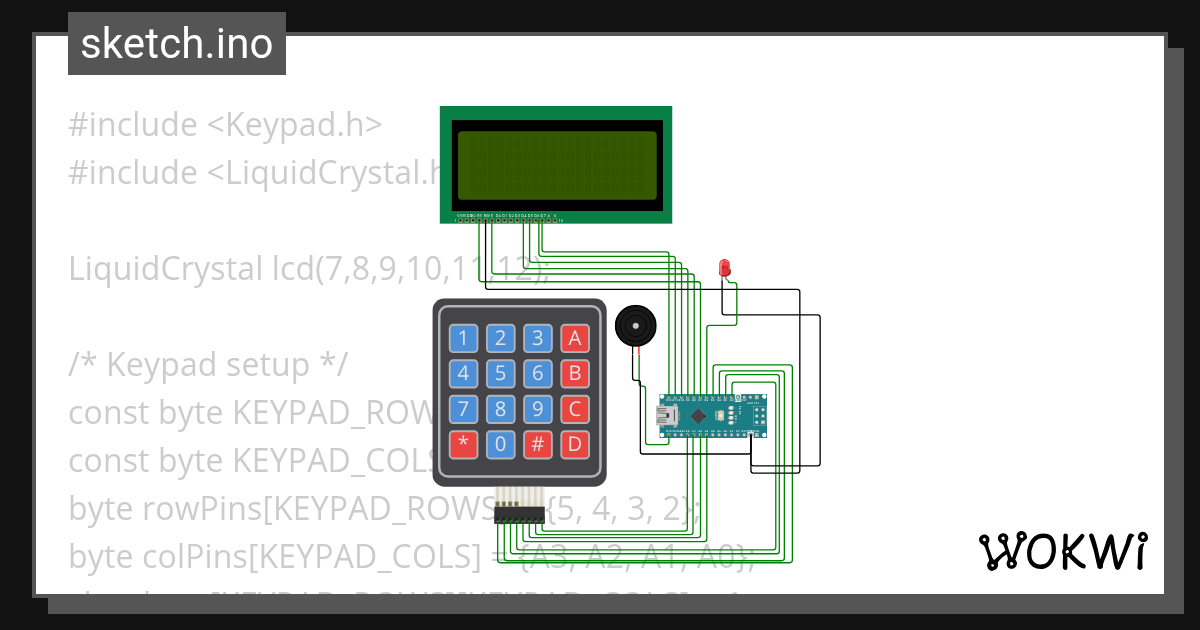 Keypad632021138 Wokwi Esp32 Stm32 Arduino Simulator 