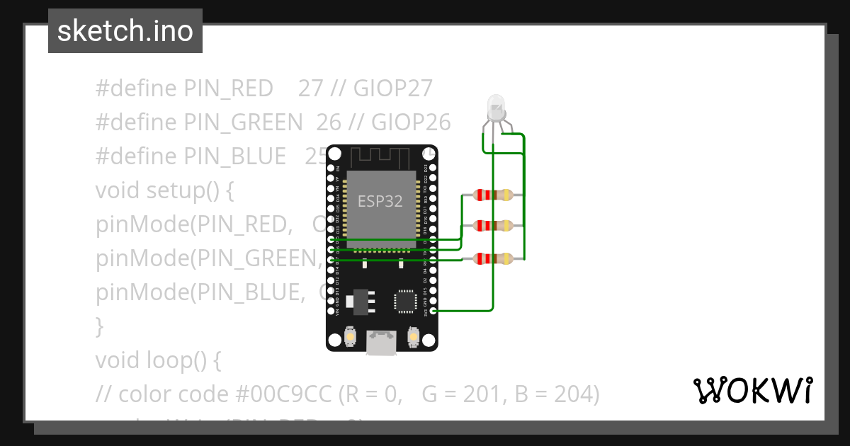Exercise 4 Wokwi Esp32 Stm32 Arduino Simulator