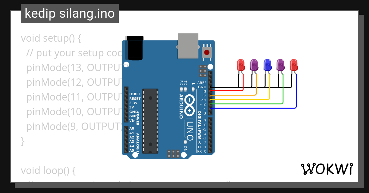 Kedip O Wokwi Esp32 Stm32 Arduino Simulator 9480