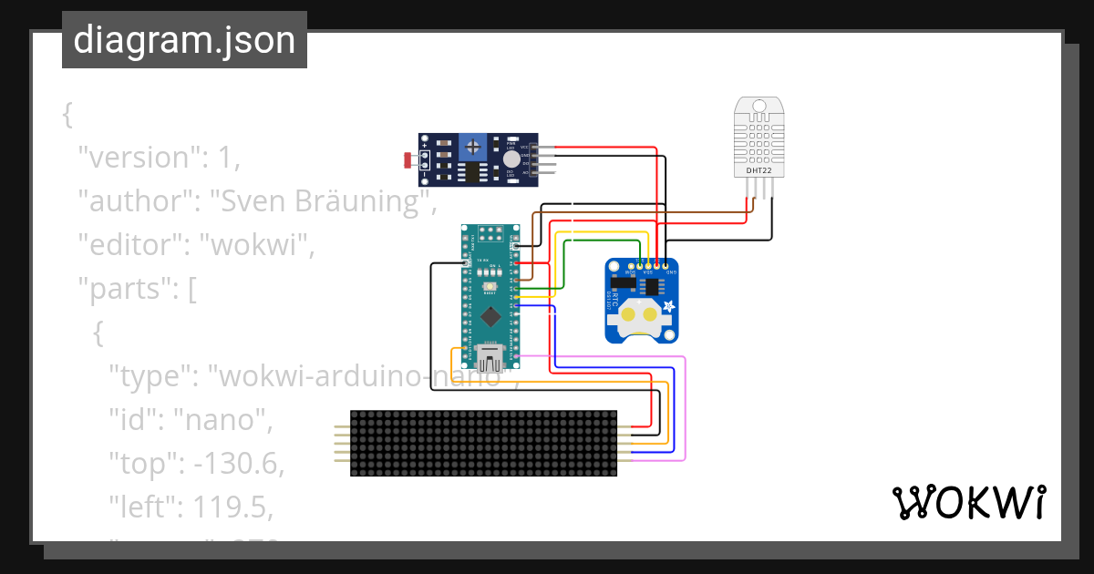 Clock.ino - Wokwi ESP32, STM32, Arduino Simulator