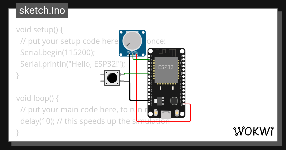 ADC.ino - Wokwi ESP32, STM32, Arduino Simulator ADC.ino - Wokwi ESP32, STM32, Arduino Simulator