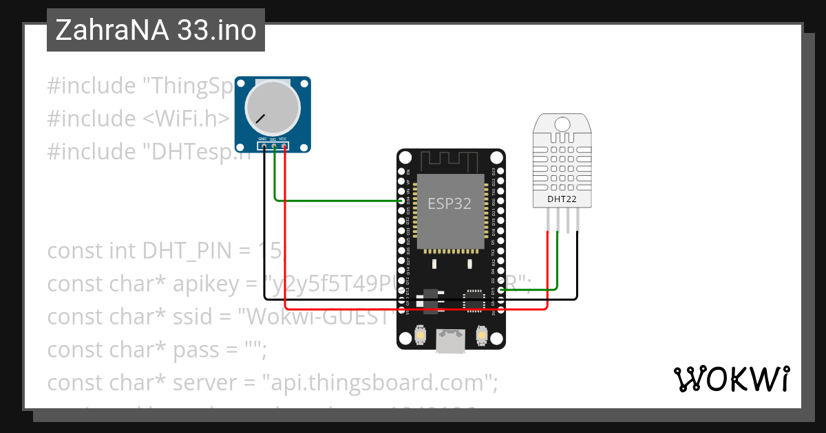 ZahraNA 33.ino - Wokwi ESP32, STM32, Arduino Simulator