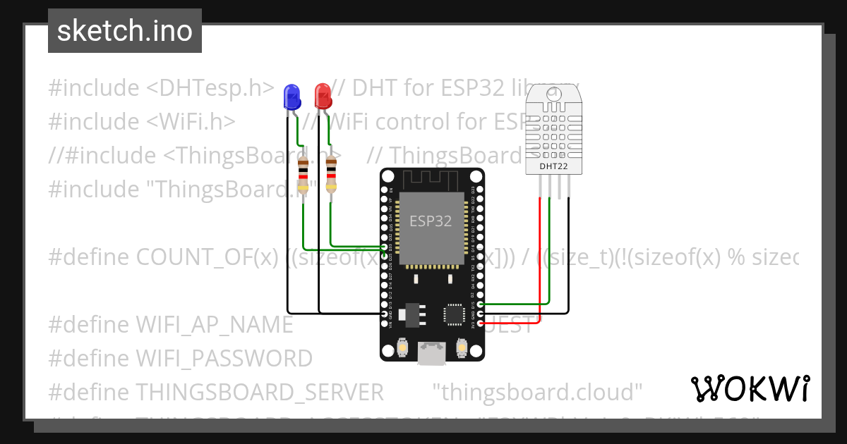 Kandang Thinksboard - Wokwi ESP32, STM32, Arduino Simulator
