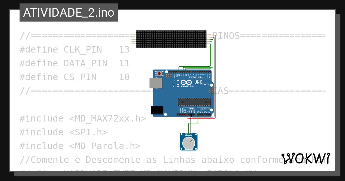Atividadeo Wokwi Esp32 Stm32 Arduino Simulator