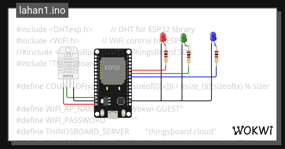 Wokwi - Online ESP32, STM32, Arduino Simulator