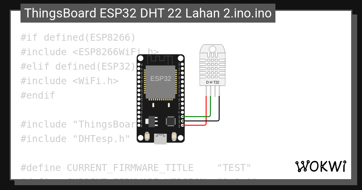 Thingsboard Esp32 Dht 22 Lahan O Wokwi Esp32 Stm32 Arduino 5768