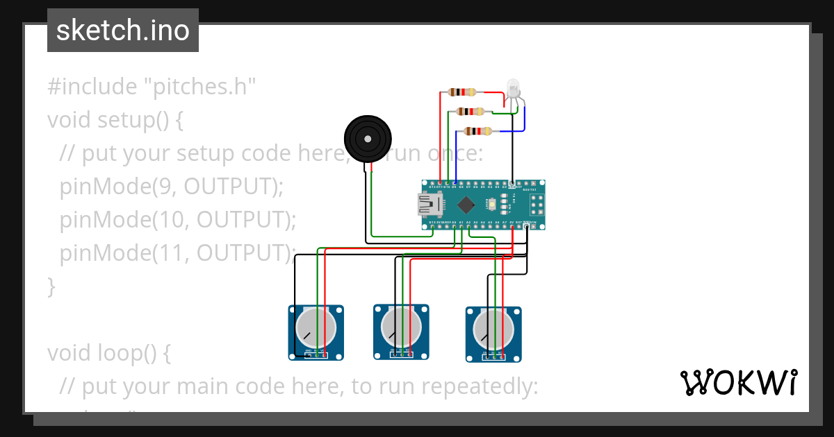 sketch.ino - Wokwi ESP32, STM32, Arduino Simulator