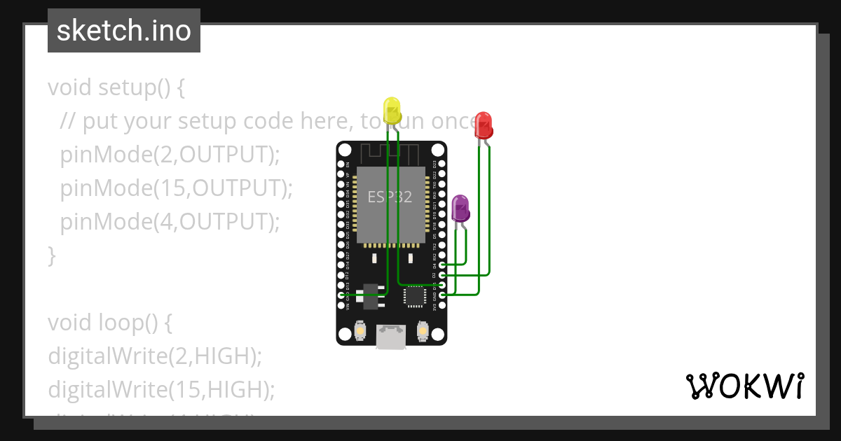 sketch.ino - Wokwi ESP32, STM32, Arduino Simulator