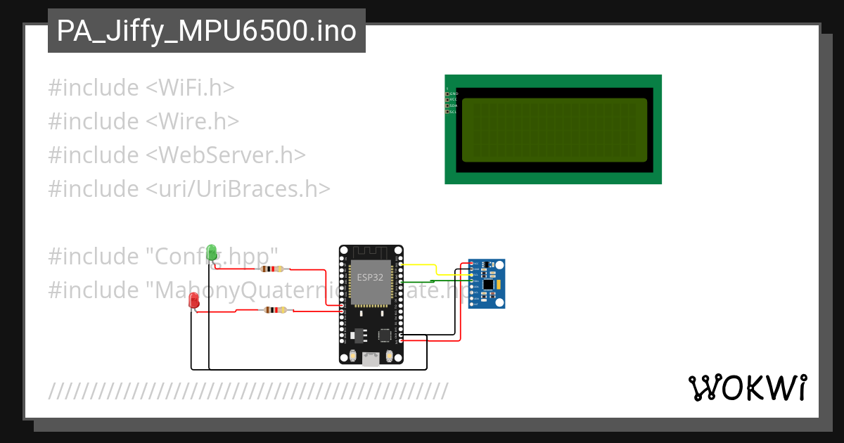 PA_Jiffy_MPU6500.ino - Wokwi Arduino and ESP32 Simulator