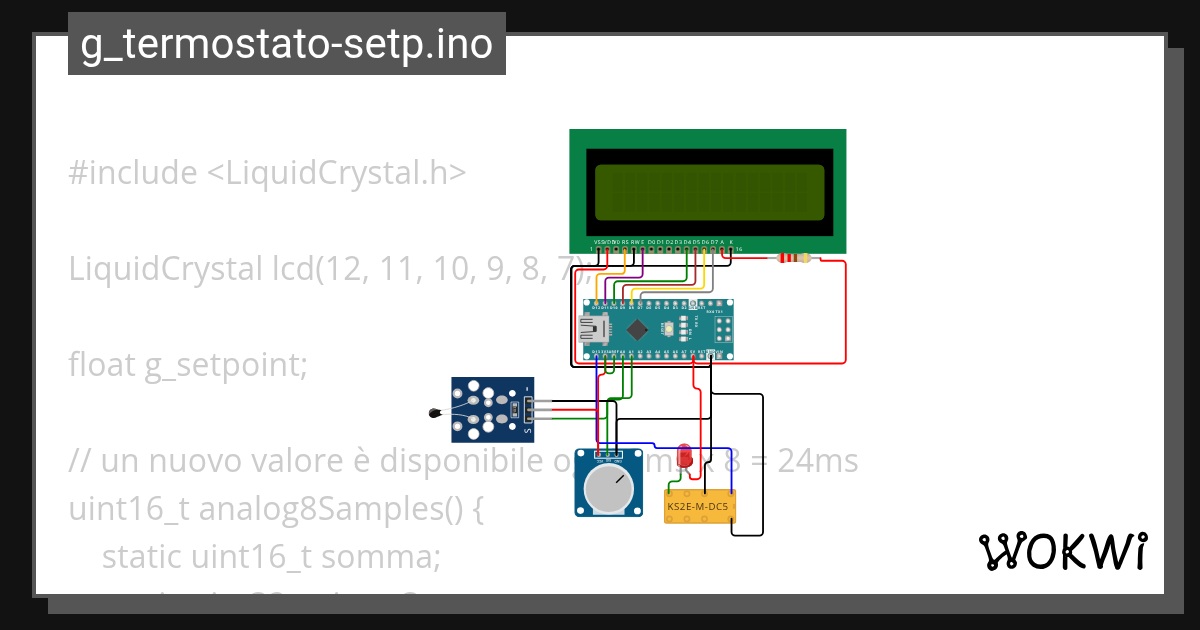 Gtermostato O Wokwi Esp32 Stm32 Arduino Simulator 