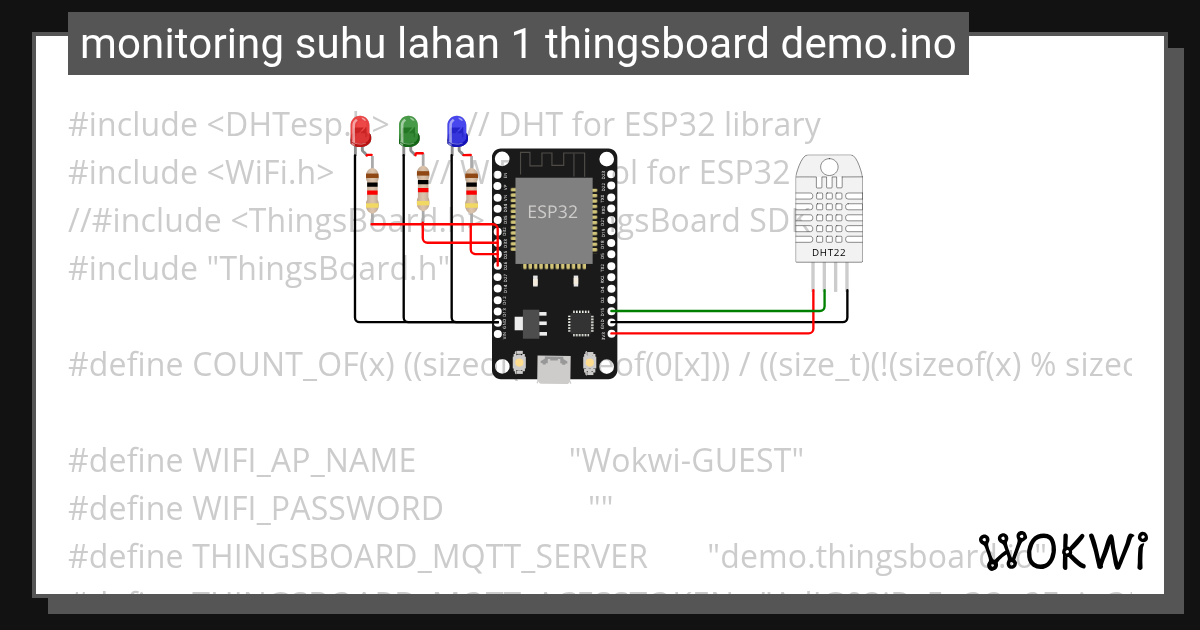 monitoring suhu lahan 1 thingsboard demo.ino - Wokwi Arduino and ESP32 Simulator