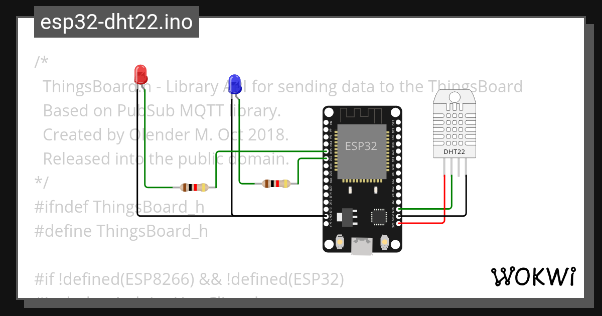 Wokwi - Online ESP32, STM32, Arduino Simulator