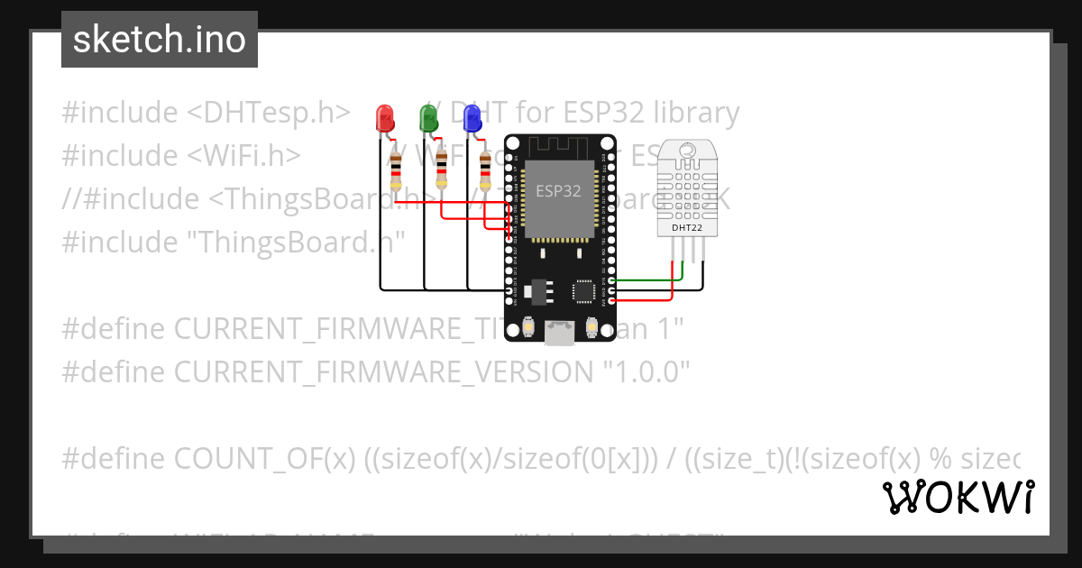 sketch.ino - Wokwi ESP32, STM32, Arduino Simulator