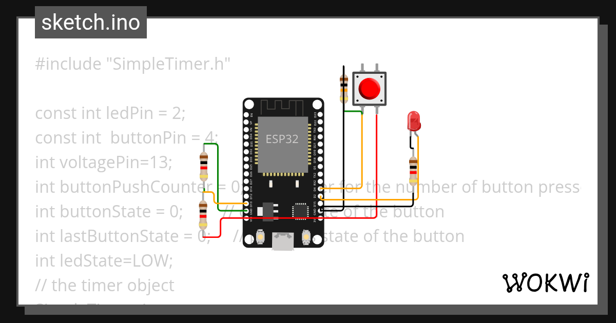 Wokwi - Online ESP32, STM32, Arduino Simulator