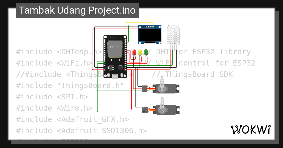 Tambak 1 Wokwi Esp32 Stm32 Arduino Simulator