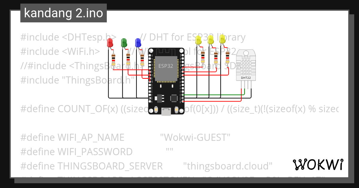 kandang 2.ino - Wokwi ESP32, STM32, Arduino Simulator