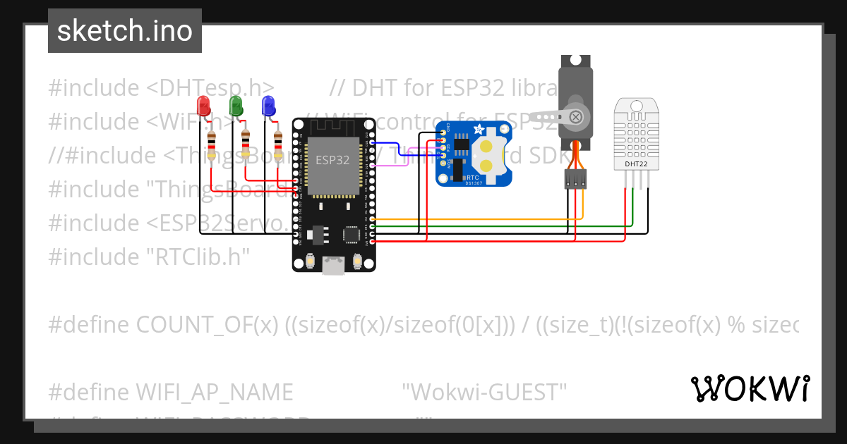 sketch.ino - Wokwi Arduino and ESP32 Simulator