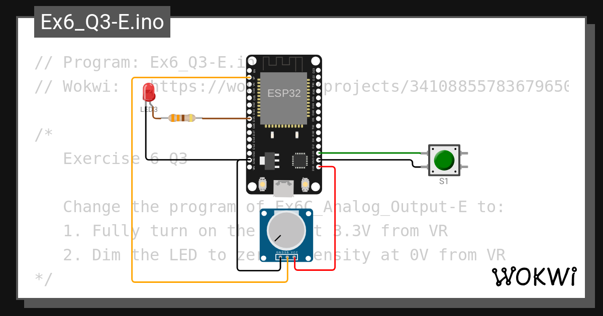 Ex6q3 O Wokwi Esp32 Stm32 Arduino Simulator 6003