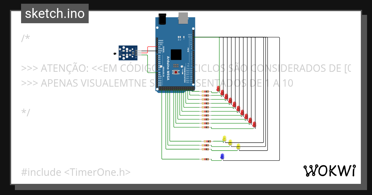 ciclos - Wokwi ESP32, STM32, Arduino Simulator