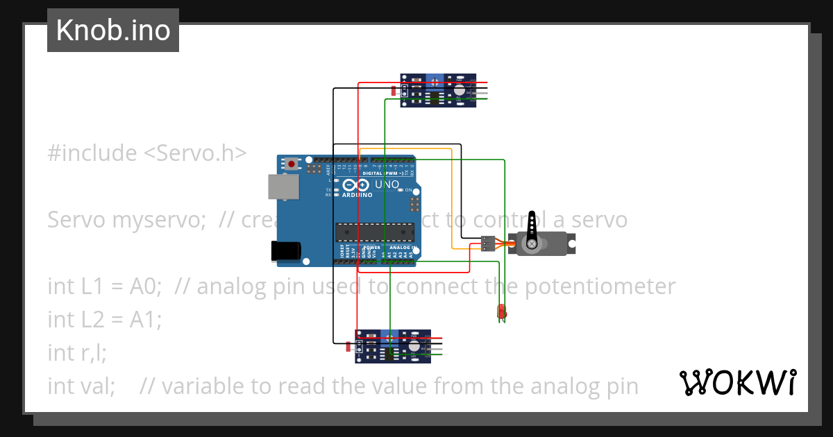 Knob.ino - Wokwi ESP32, STM32, Arduino Simulator