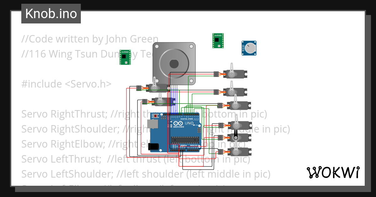 Knob.ino - Wokwi ESP32, STM32, Arduino Simulator