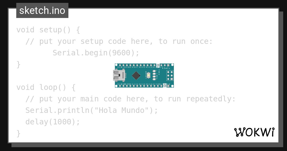 Mi Arduino Nano Wokwi Esp32 Stm32 Arduino Simulator