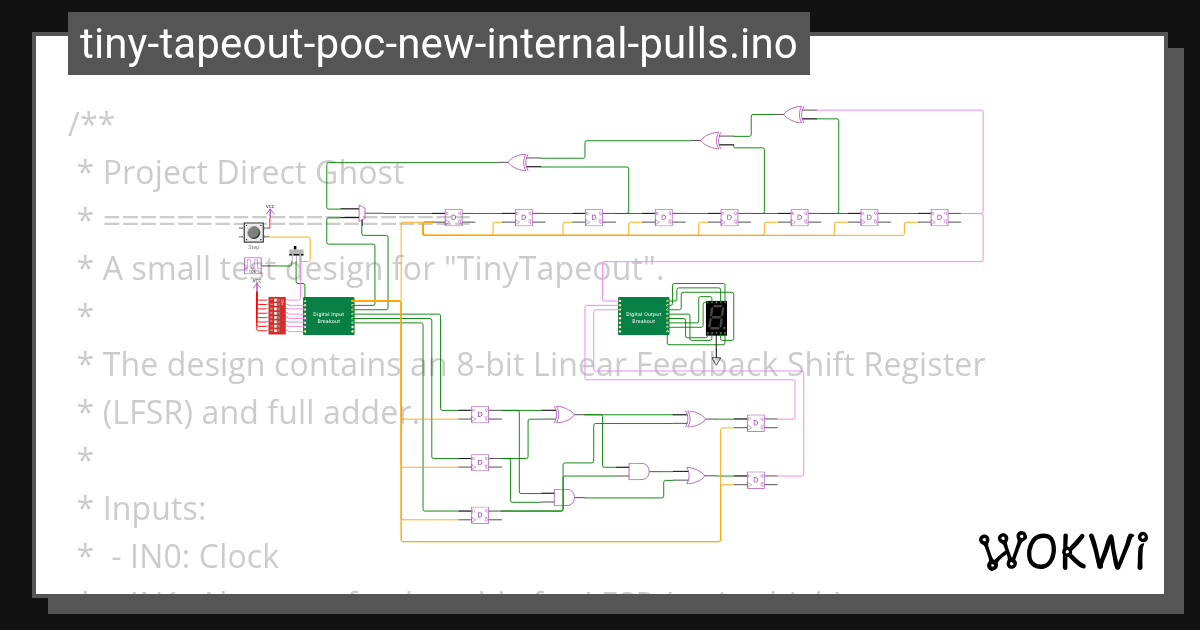 tiny-tapeout-poc-new-internal-pulls.ino - Wokwi ESP32, STM32, Arduino Simulator