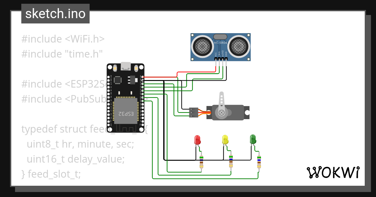 sketch.ino - Wokwi ESP32, STM32, Arduino Simulator