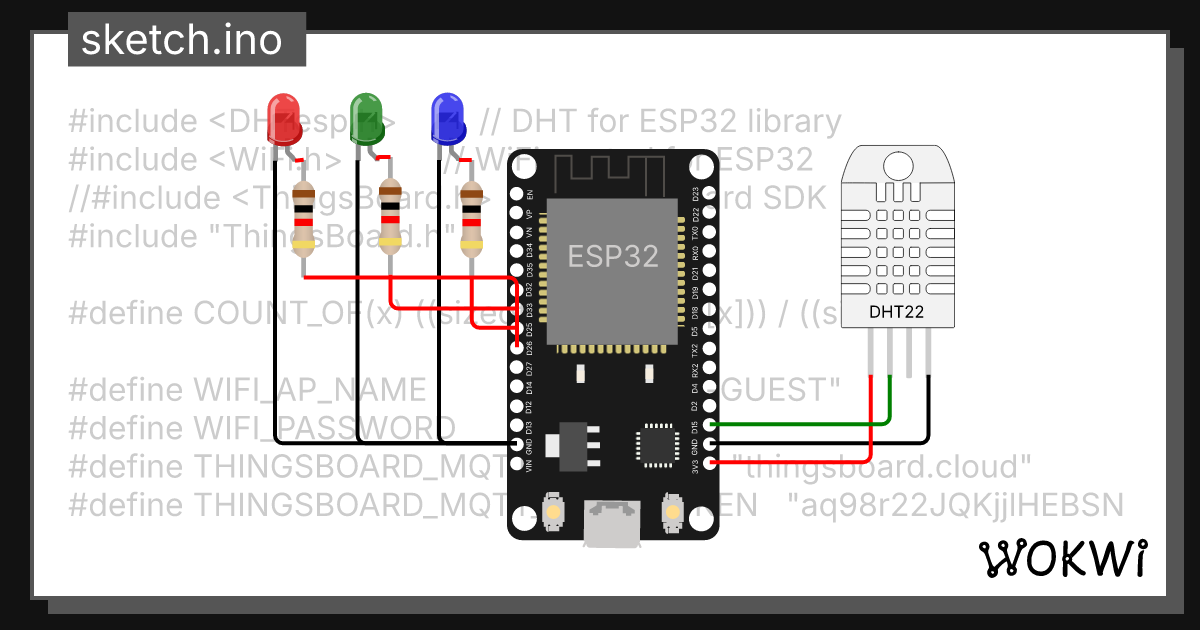 Project-Case-2 - Wokwi ESP32, STM32, Arduino Simulator