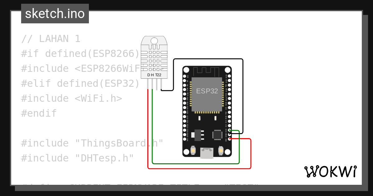 Lahan 1 Wokwi Esp32 Stm32 Arduino Simulator 