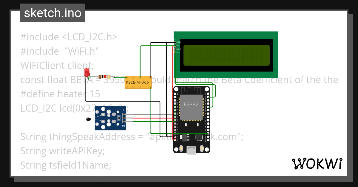 sketch.ino - Wokwi ESP32, STM32, Arduino Simulator