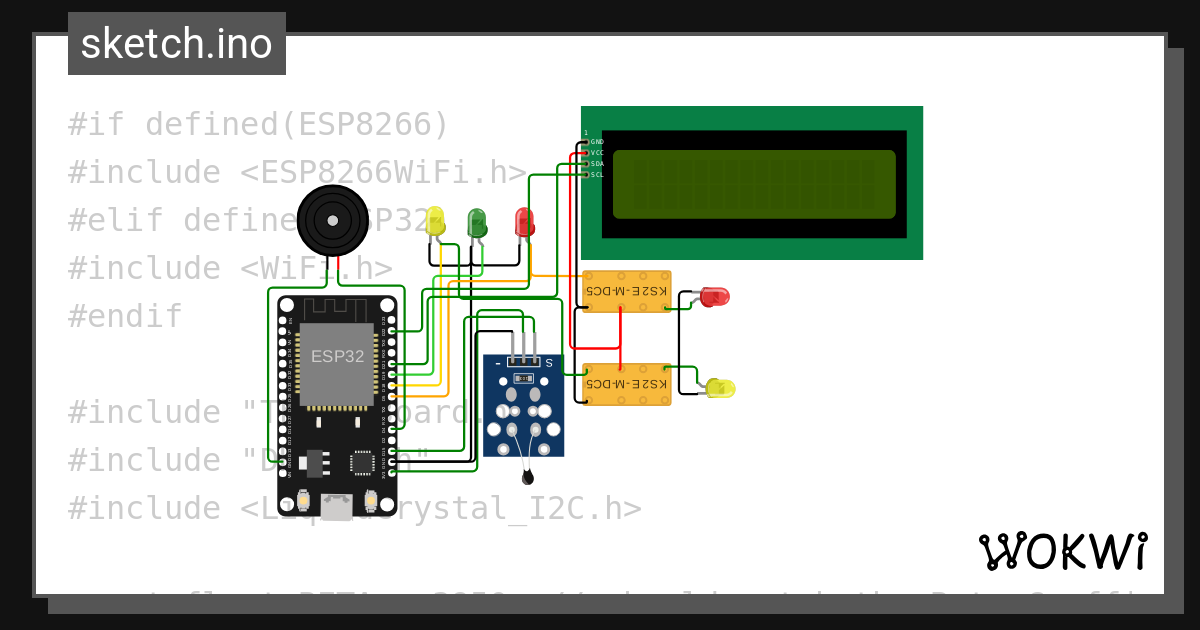 Tambak2 Wokwi Esp32 Stm32 Arduino Simulator