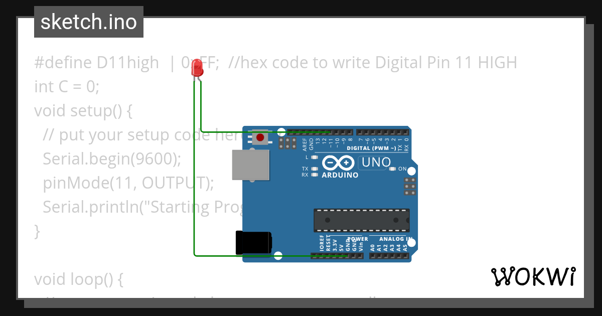sketch.ino - Wokwi ESP32, STM32, Arduino Simulator