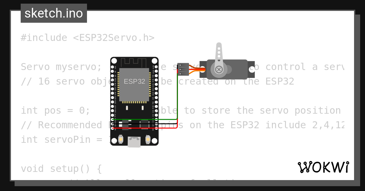 Servoo Wokwi Esp32 Stm32 Arduino Simulator 5339