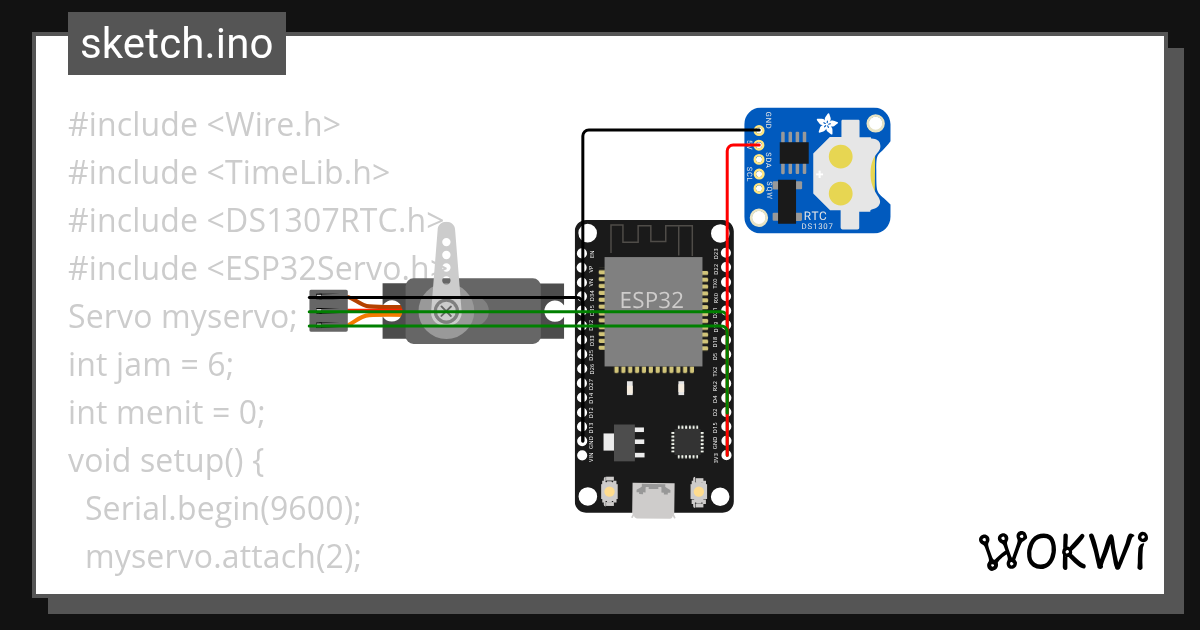 sketch.ino - Wokwi ESP32, STM32, Arduino Simulator