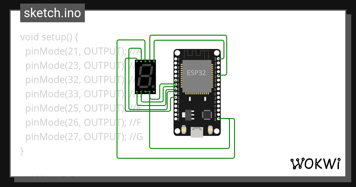 sketch.ino - Wokwi ESP32, STM32, Arduino Simulator