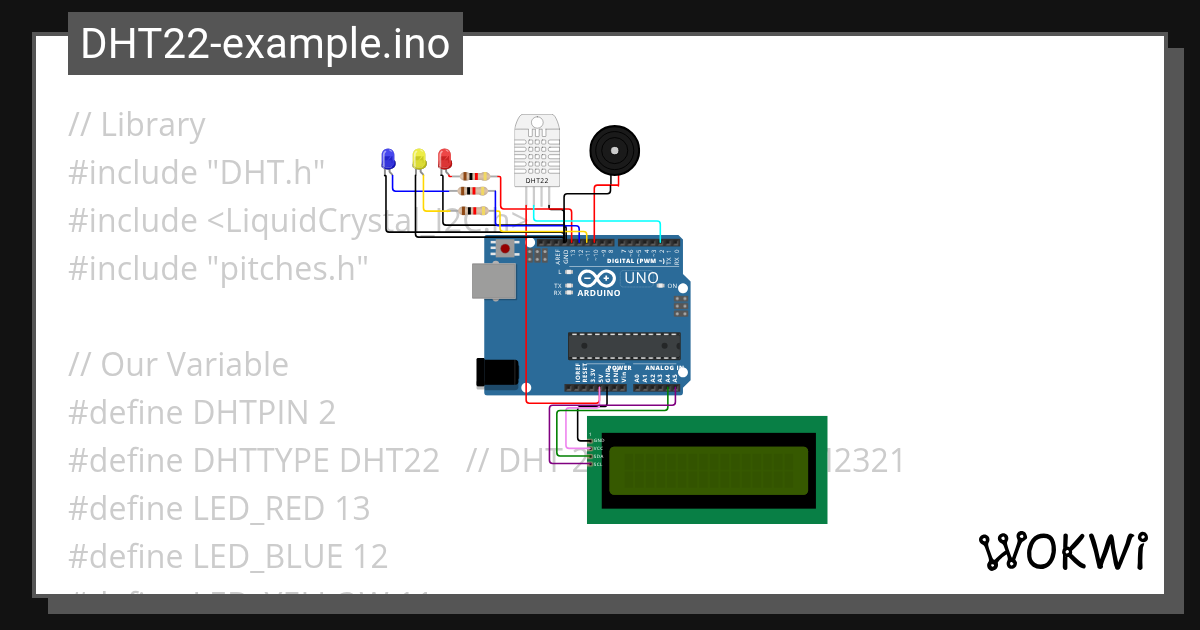 DHT22-example.ino - Wokwi ESP32, STM32, Arduino Simulator