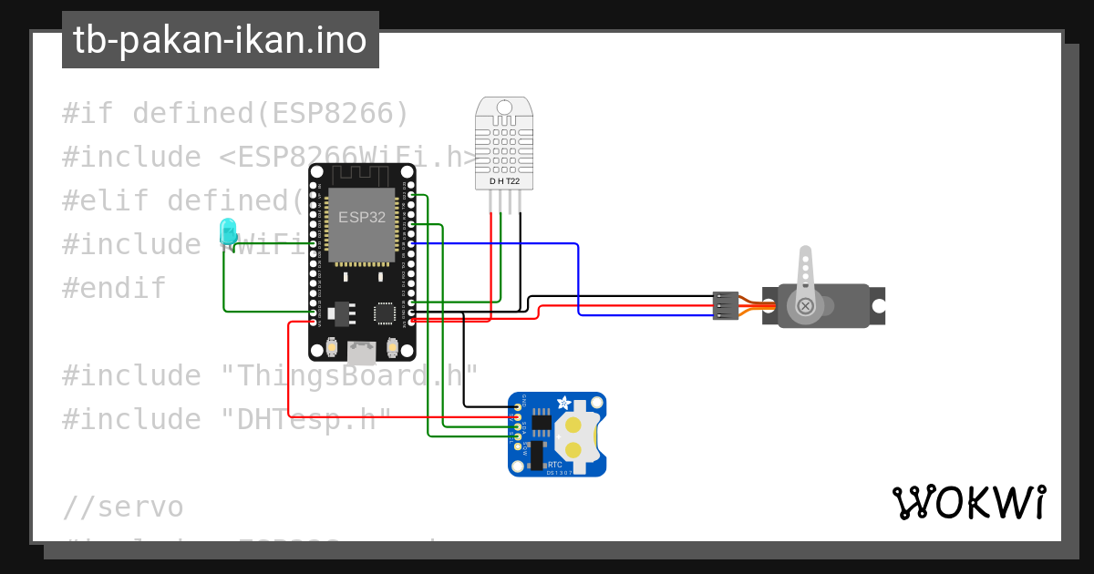 Tb Pakan O Wokwi Arduino And Esp32 Simulator