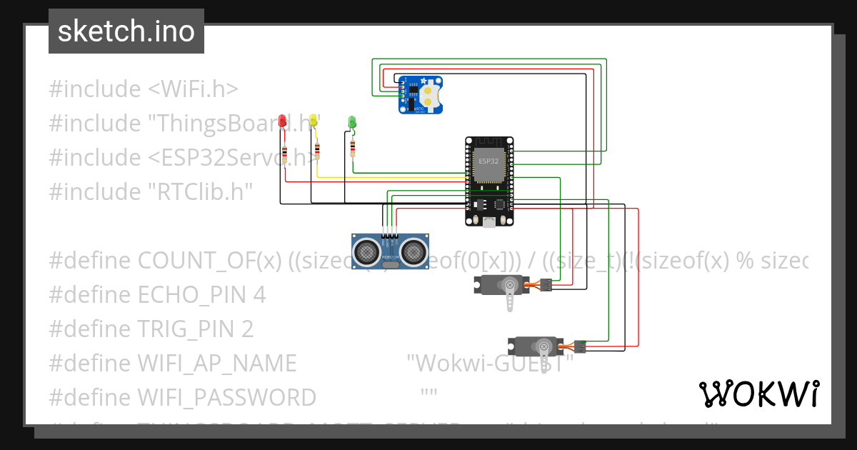 Wokwi - Online ESP32, STM32, Arduino Simulator