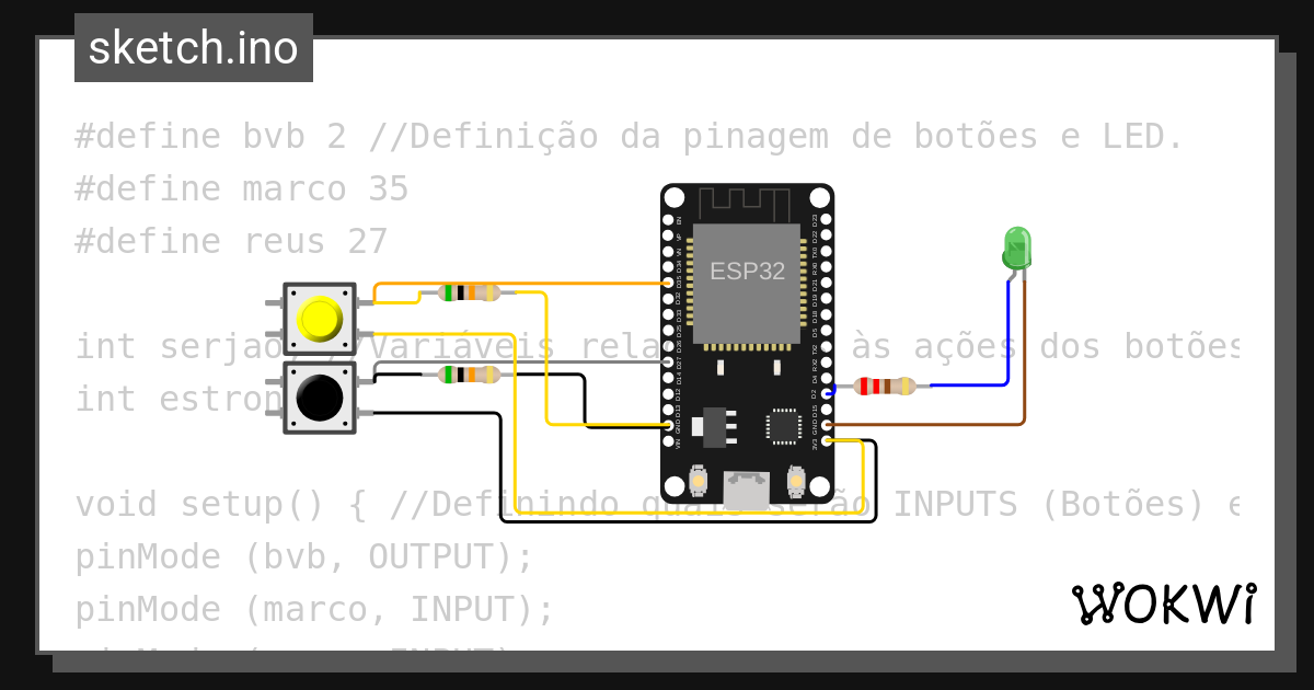 O Wokwi Esp32 Stm32 Arduino Simulator