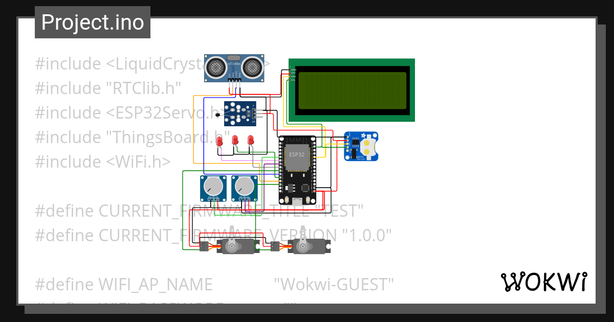 Project.ino - Wokwi Arduino and ESP32 Simulator