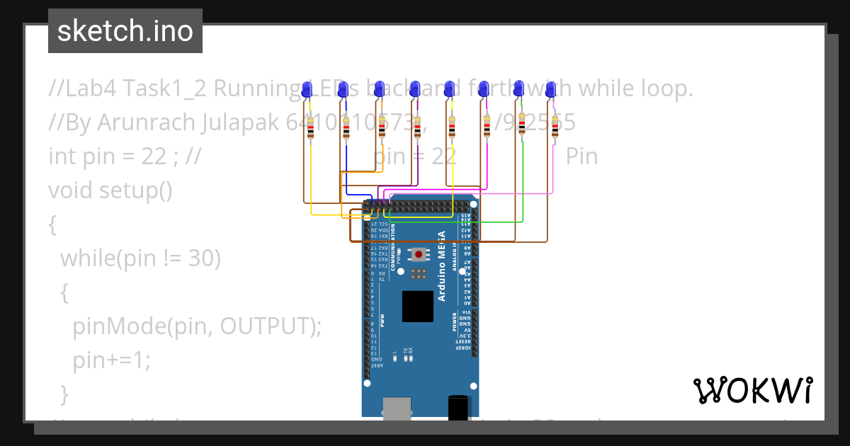 Lab4Task1_2 - Wokwi ESP32, STM32, Arduino Simulator