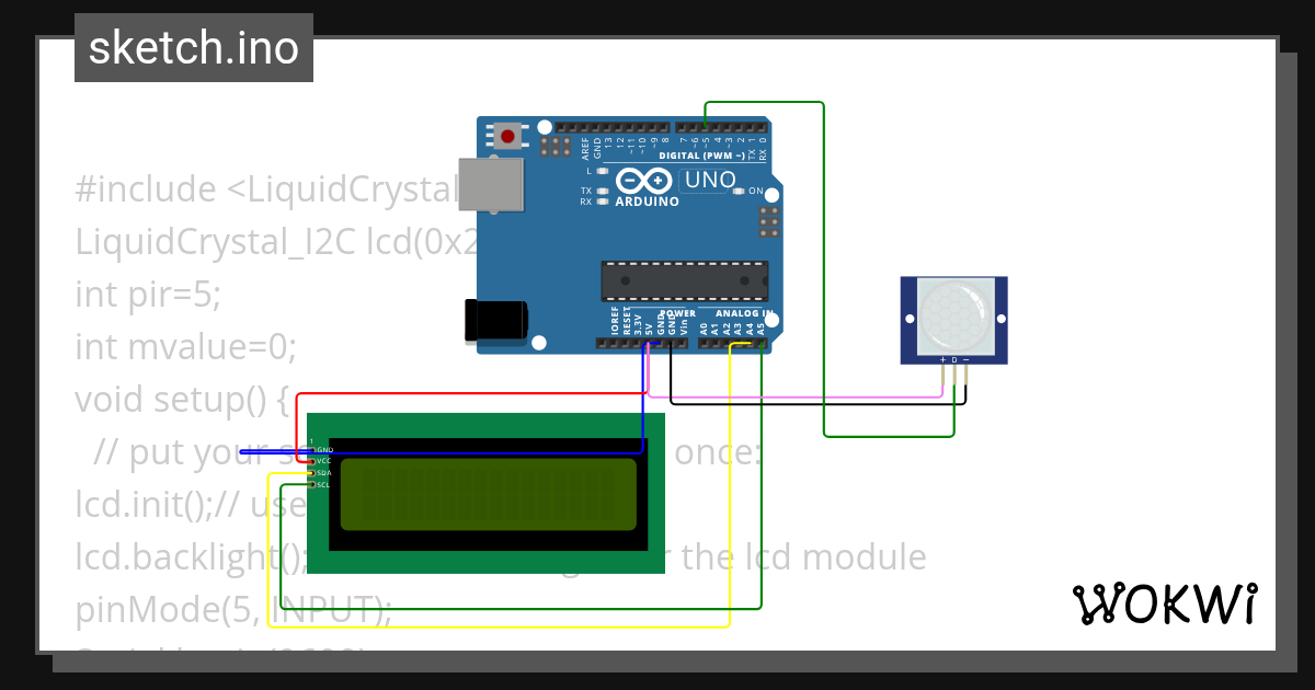 sketch.ino - Wokwi ESP32, STM32, Arduino Simulator