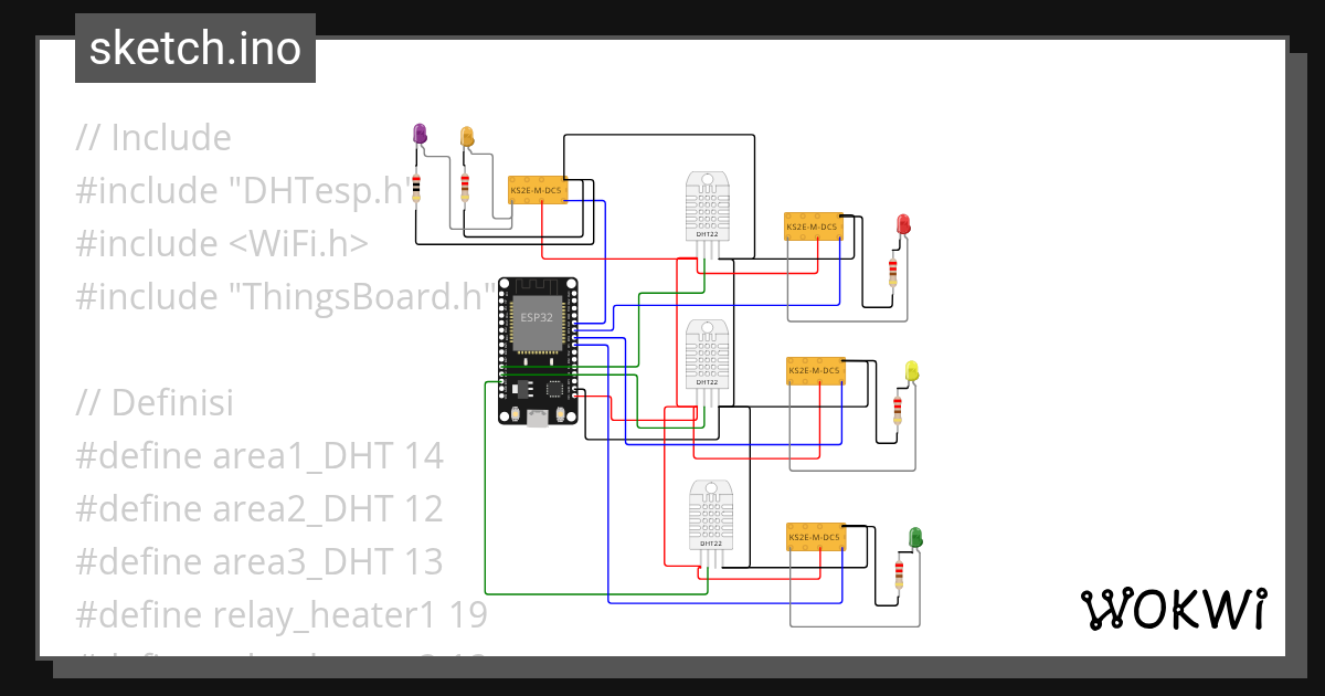 sketch.ino - Wokwi ESP32, STM32, Arduino Simulator