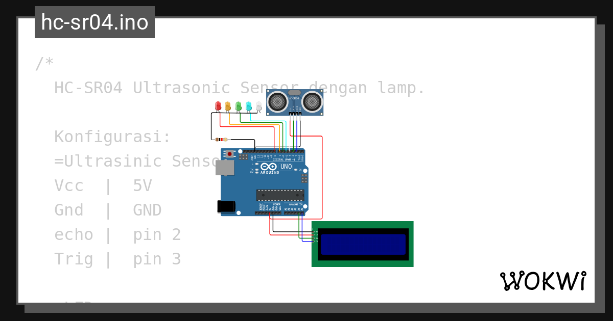 Hc Sr04o Wokwi Esp32 Stm32 Arduino Simulator