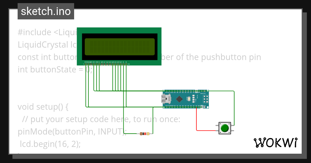 sketch.ino - Wokwi ESP32, STM32, Arduino Simulator