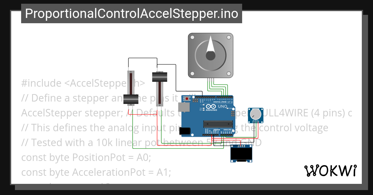 ProportionalControlAccelStepper.ino - Wokwi ESP32, STM32, Arduino Simulator