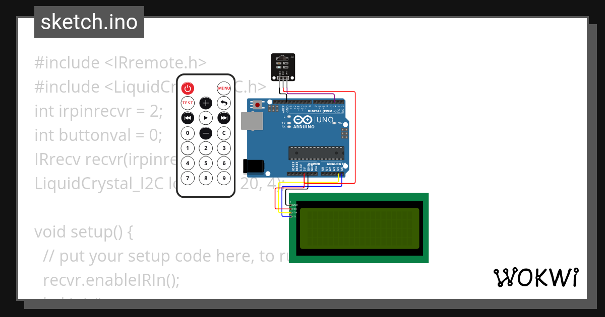 sketch.ino - Wokwi ESP32, STM32, Arduino Simulator