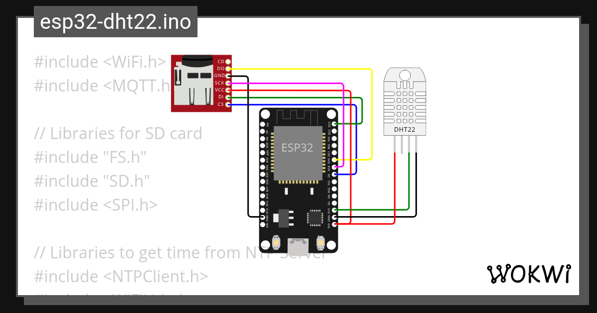 esp32-dht22.ino - Wokwi ESP32, STM32, Arduino Simulator
